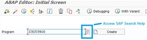 Sap Search Helps And Matchcodes