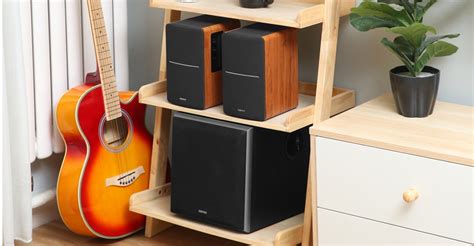 Buy Edifier R DBs Active Bluetooth Bookshelf Speakers Black R DBS BLACK PC Case Gear