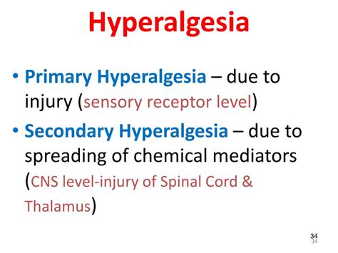 Ppt درد و قشر های حسی و حرکتی Powerpoint Presentation Id 5568405