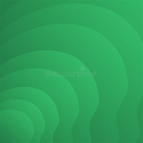 Abstract Green Topography Pattern Background Stock Illustration
