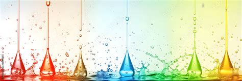 Understanding The Ph Scale A Color Coded Scientific Representation With Water Testing Stock