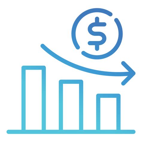 Devaluation Generic Gradient Outline Icon Devaluation Generic Gradient Outline Icon