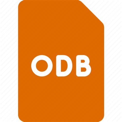 Opendocument Database Icon Download On Iconfinder