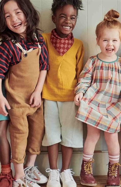 مدل لباس کودک با پارچه لنین