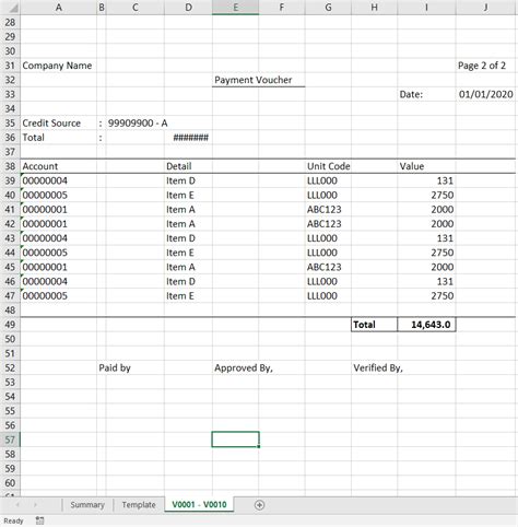 Microsoft Excel Extract Rows Into A Limited Template Based On