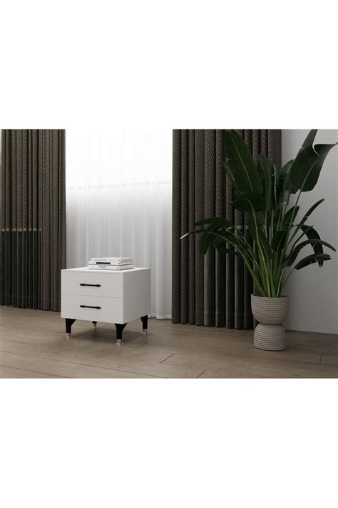 Woolart Mudox Komodİn Beyaz YÜksek Ayakli Fiyatı Yorumları