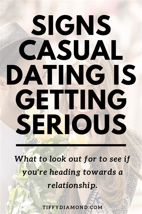 5 Signs A Casual Relationship Is Getting Serious — Tiffy Diamond