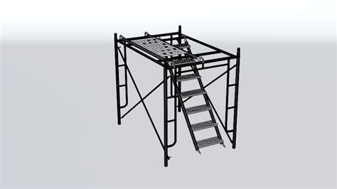 3d Scaffolding Model Turbosquid 2251772
