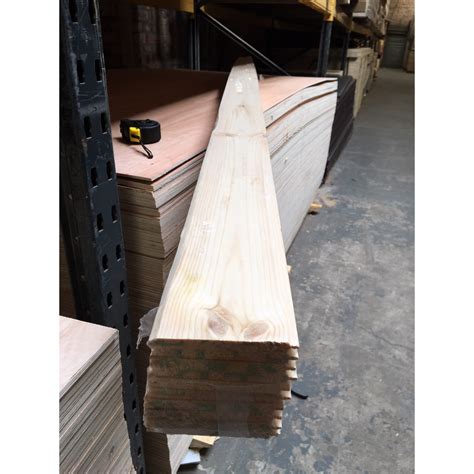 V Jointed Traditional Internal Softwood Cladding Pack Of 10