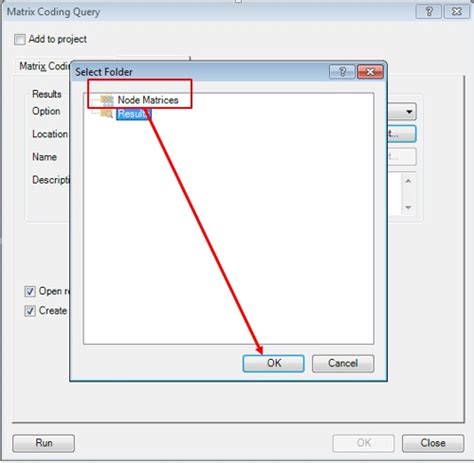 Generating Nvivo Matrix Coding Query