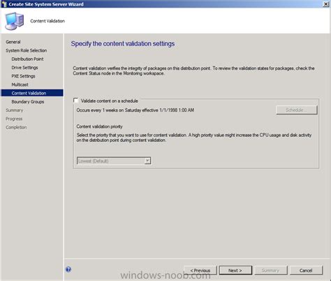 How Can I Setup A Distribution Point In Configmgr 2012 On A Windows 7 Computer Configuration