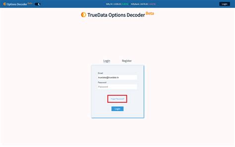 Getting Started With Truedata Options Decoder Truedata Options Decoder Truedata™ Support