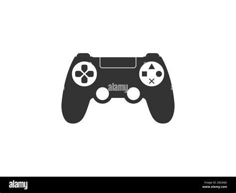 Controller Joystick Icon Vector Illustration Flat Design Stock Vector Image And Art Alamy