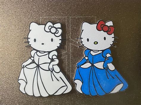 Hello Kitty X Cinderella By 3diymakerworld Download Free 3d Models