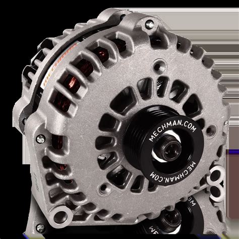 Mechman 240 Amp Large Case Alternator For Gm Ls Truck Suv 96 04 Or Universal Single Wire Turn