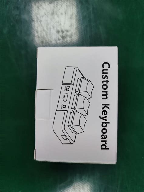 PCsensor 3 Key Mini Keypad USB Type C Wired Mechanical Gaming Keyboard Hot Key Customized