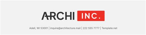 Free Architecture Header Template To Edit Online