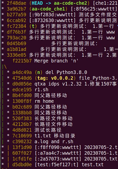 git log 单行、多行 详细显示结果、提交的文件名【汇总参数演示】 悟透 博客园