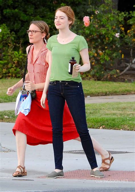 La La Land Photos Emma Stone And Ryan Gosling On The Set