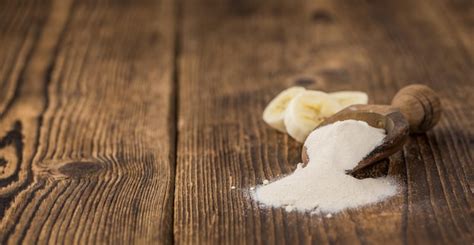 Premium Photo | Portion of banana powder