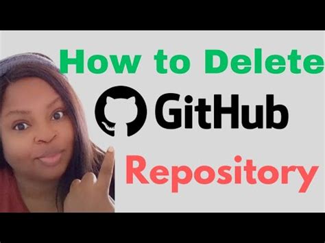 How To Delete GitHub Repository How To Remove GitHub Repository YouTube