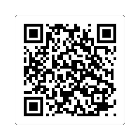 Funny Rick Roll QR Code Square Sticker Etsy