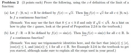 Solved Problem 2 3 Points Each Prove The Following Using Chegg Com