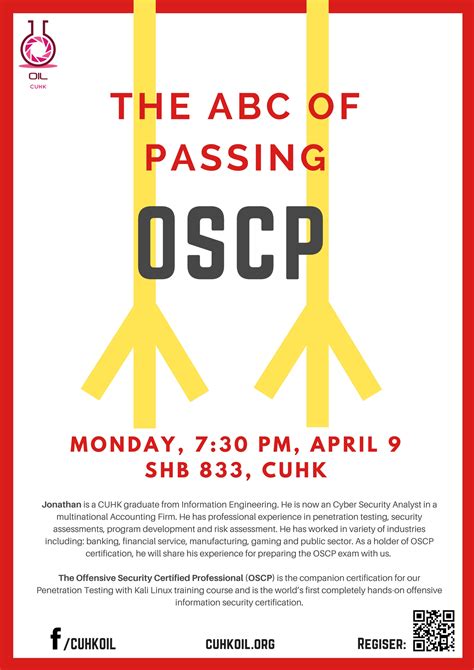 The Abc Of Passing Oscp Open Innovation Lab