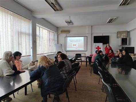 Проект „Зелена инклузивност“ Дисеминациски сесии за Движењето на Црвениот крст Во рамки на