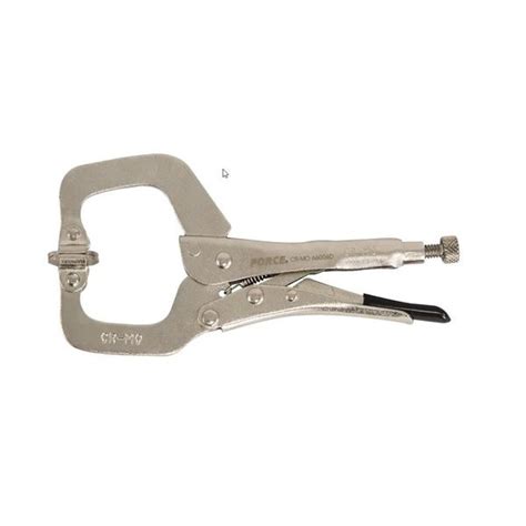 Force Locking Plier 6 C Clamp With Flat Pad Shop Today Get It