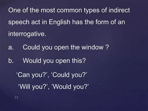 Indirect Speech Acts Pptx