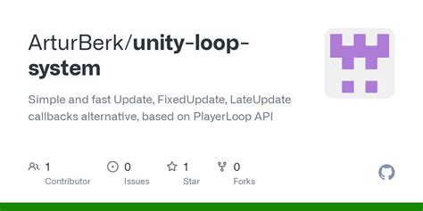 Github Arturberkunity Loop System Simple And Fast Update Fixedupdate Lateupdate Callbacks