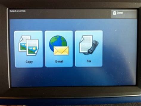 Scanning On A Xerox MFD