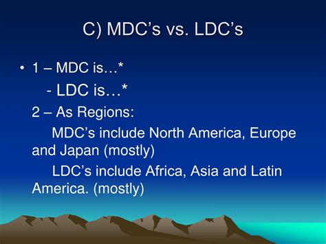 Age Structure Diagram Mdc Vs Ldc Sustentabilidade Do Planeta
