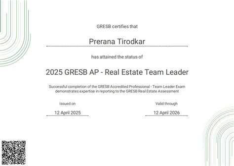 Just Wrapped Up The Gresb Ap Real Estate Team Leader Training — And I Have… Prerana Pre Tirodkar