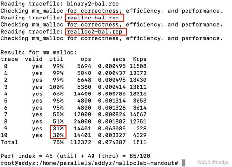 《深入理解计算机系统》实验七molloc Lab深入理解计算机系统 Malloc Lab Csdn博客