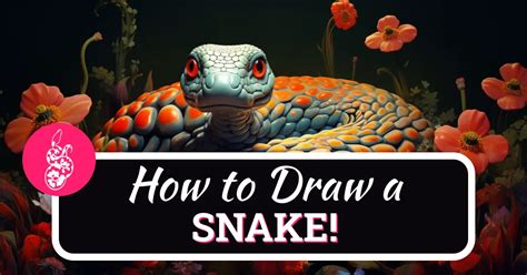 How To Draw A Snake Step By Step Easy Steps