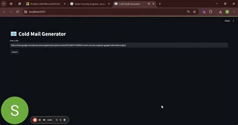 Satyam Tiwari On Linkedin Ai Coldemail Automation Streamlit Python Groqcloud Chromadb