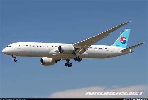 Boeing 787 9 Dreamliner Untitled Korean Air Aviation Photo