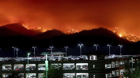 Photos Fast Moving County Fire Burning Near Lake Berryessa Abc7 San
