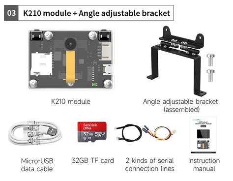 K210 Visual Recognition Module With Serial Port For Image Processing