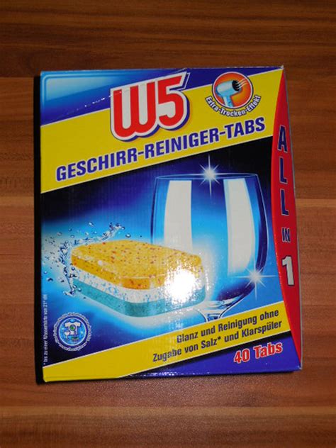 Lidl W Geschirr Reiniger Tabs im Test familös dieTestfamilie