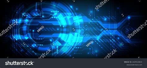 Background Image Digital Technology Abstract Communication Stock Vector Royalty Free