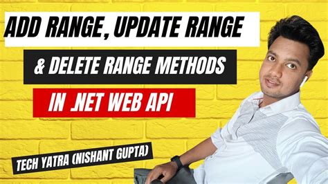 Add Rangeupdate Range And Delete Range In Web Apicnet Progrmming Tutorialslearn With Tech