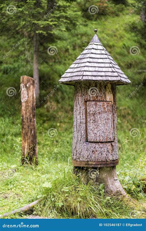 Rustic Wooden Tree Hut In A Forest Stock Image Image Of Tree Park Rustic Wooden Tree Hut In A Forest Stock Image Image Of Tree Park