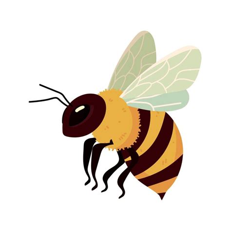 Flying Bee Bug 10807205 Vector Art At Vecteezy