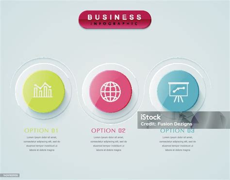 프리젠 테이션 인포 그래픽 템플릿 디자인 벡터 및 마케팅 워크플로우 레이아웃 다이어그램 연례 보고서 웹 디자인용 옵션 단계 또는