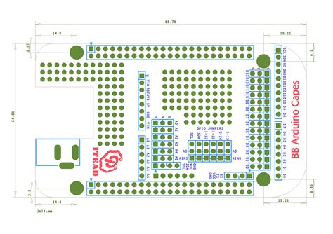 Beaglebone Black Expansion Cape Supports Arduino Thaieasyelec Electronic For Embedded System