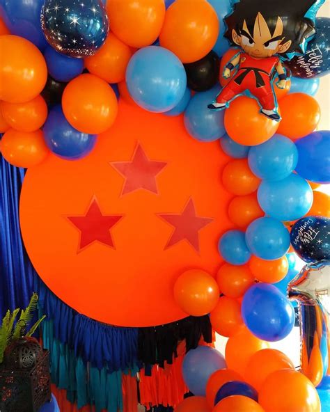 Fiesta De Dragón Ball Z Ideas Para Decorar El Cumpleaños Goku