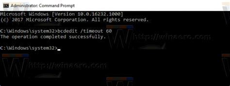 How To Change Boot Menu Timeout In Windows